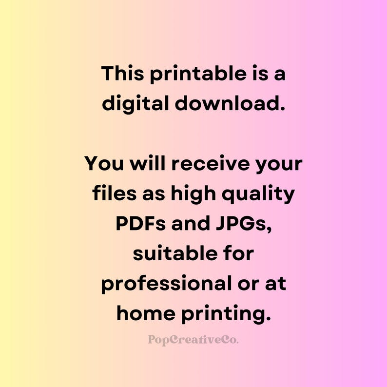 Punctuation Wall Art: Colorful Print for Writers (digital Download) - Etsy
