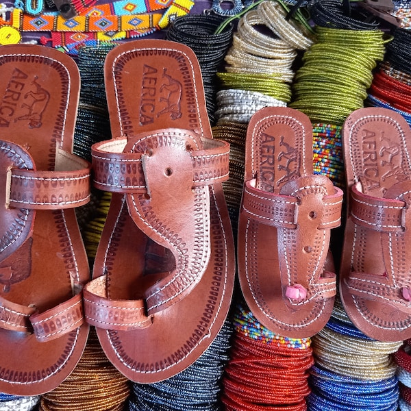 African Sandals - Etsy