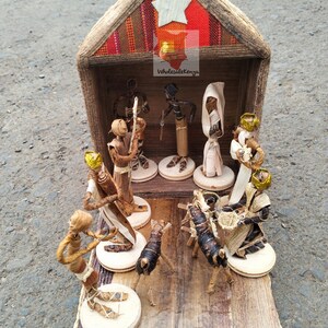 Nativity Set, Wholesale Christmas Nativity Set, Banana Fiber Nativity ...