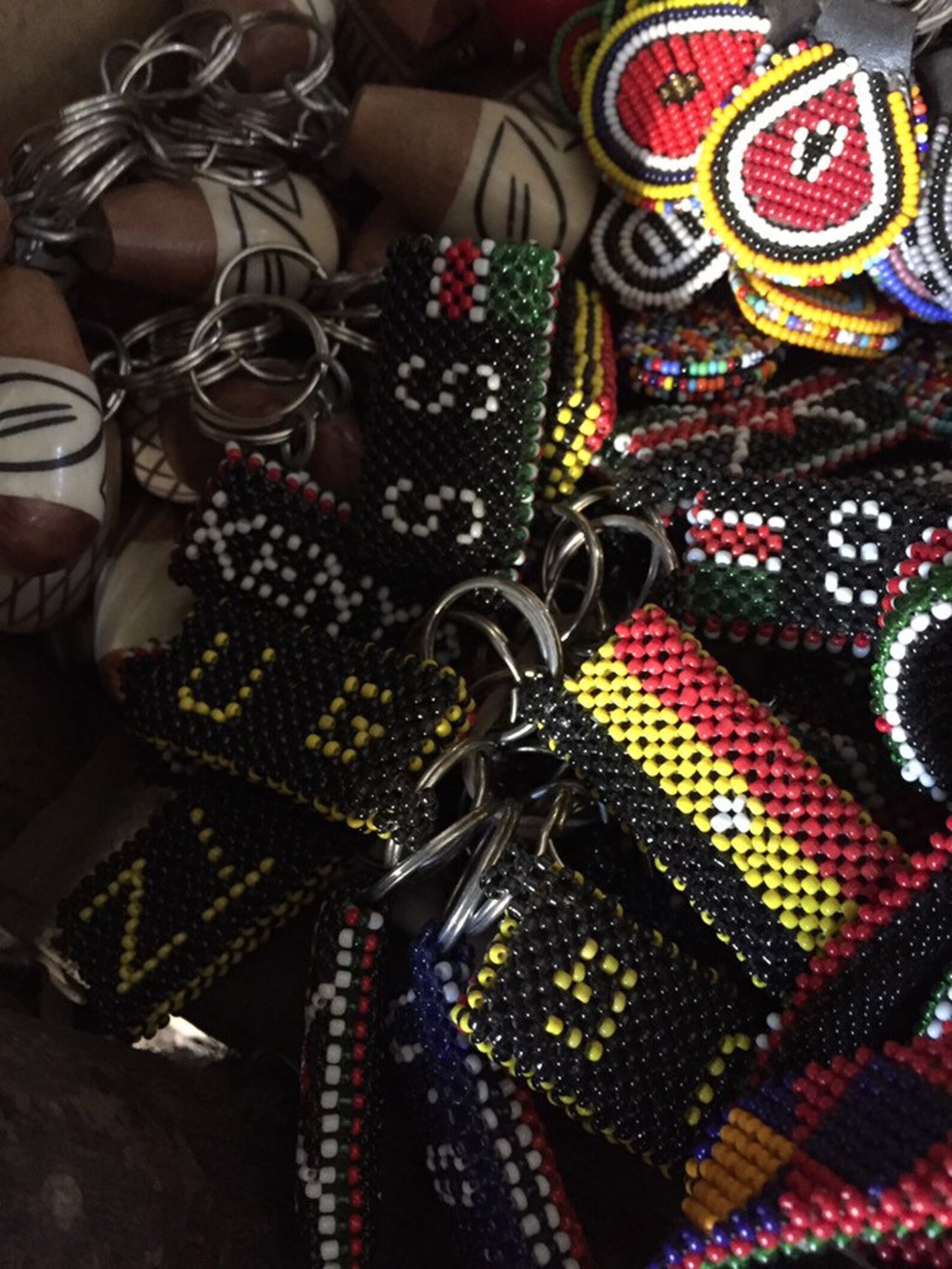 Wholesale Beaded key Chains/ key chains/ African Key holder/ | Etsy