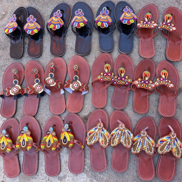 Maasai Sandals - Etsy