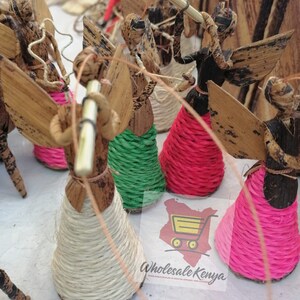Wholesale Standing Angels Banana Fiber Sisal Angels, Christmas Angels ...