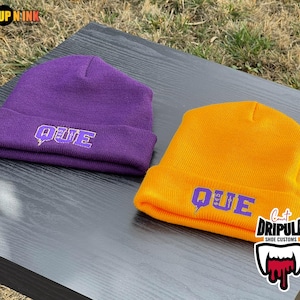 Omega Psi Phi Knit Beanie Skull Cap Gift for Him 1911 QUE Probate ...