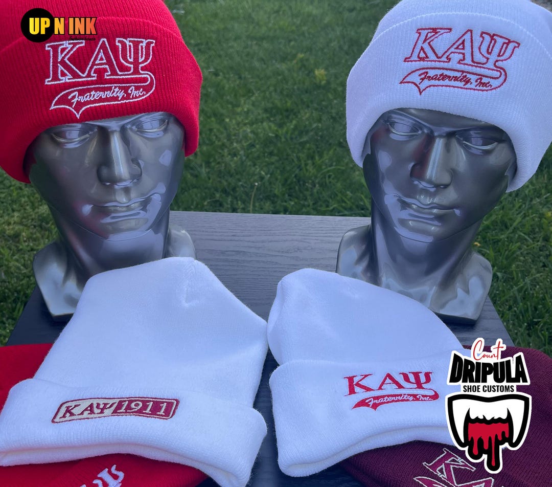 Kappa Alpha Psi Knit Beanie Nupe 1911 Tail HBCU Skull Cap Probate ...