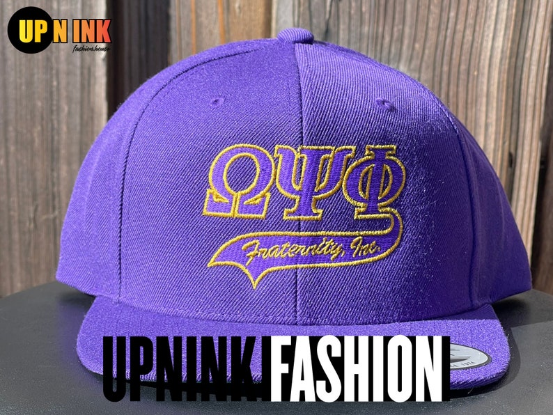 Omega Psi Phi Hat Da Bruhz Que 1911 Baseball Cap Fraternity Custom Sons ...