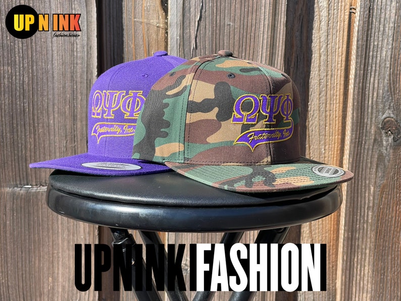 Omega Psi Phi Hat Da Bruhz Que 1911 Baseball Cap Fraternity Custom Sons ...