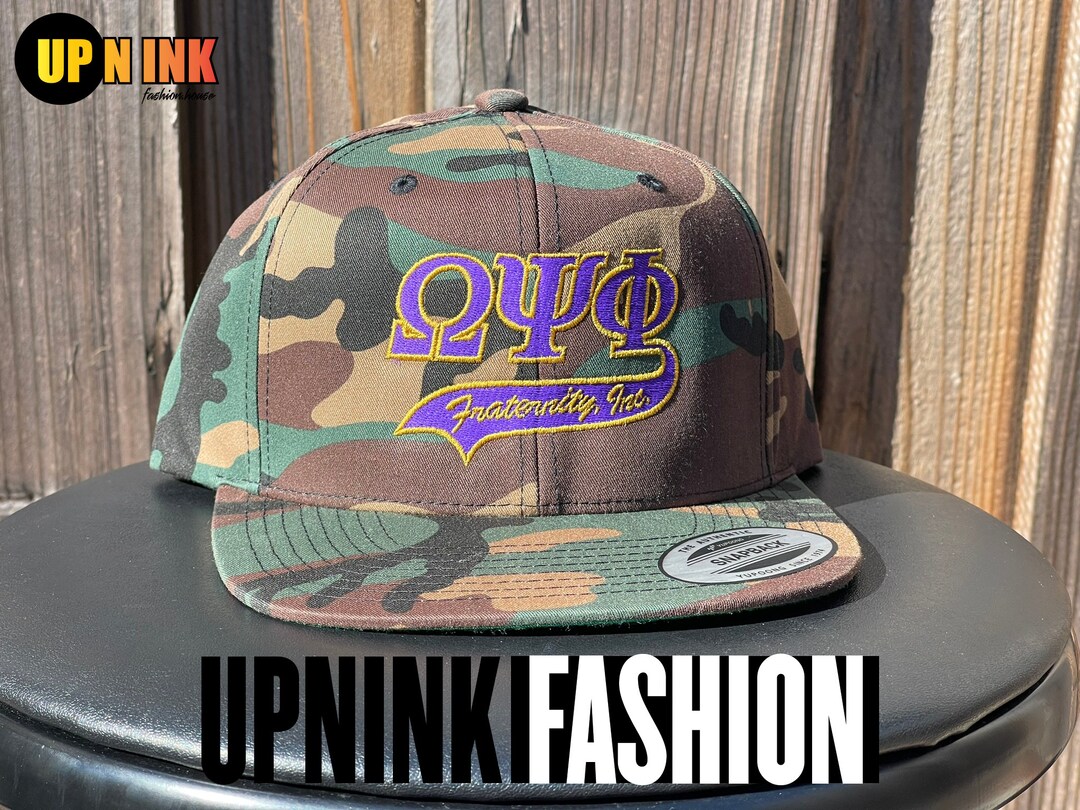 Omega Psi Phi Hat Da Bruhz Que 1911 Baseball Cap Fraternity Custom Sons ...