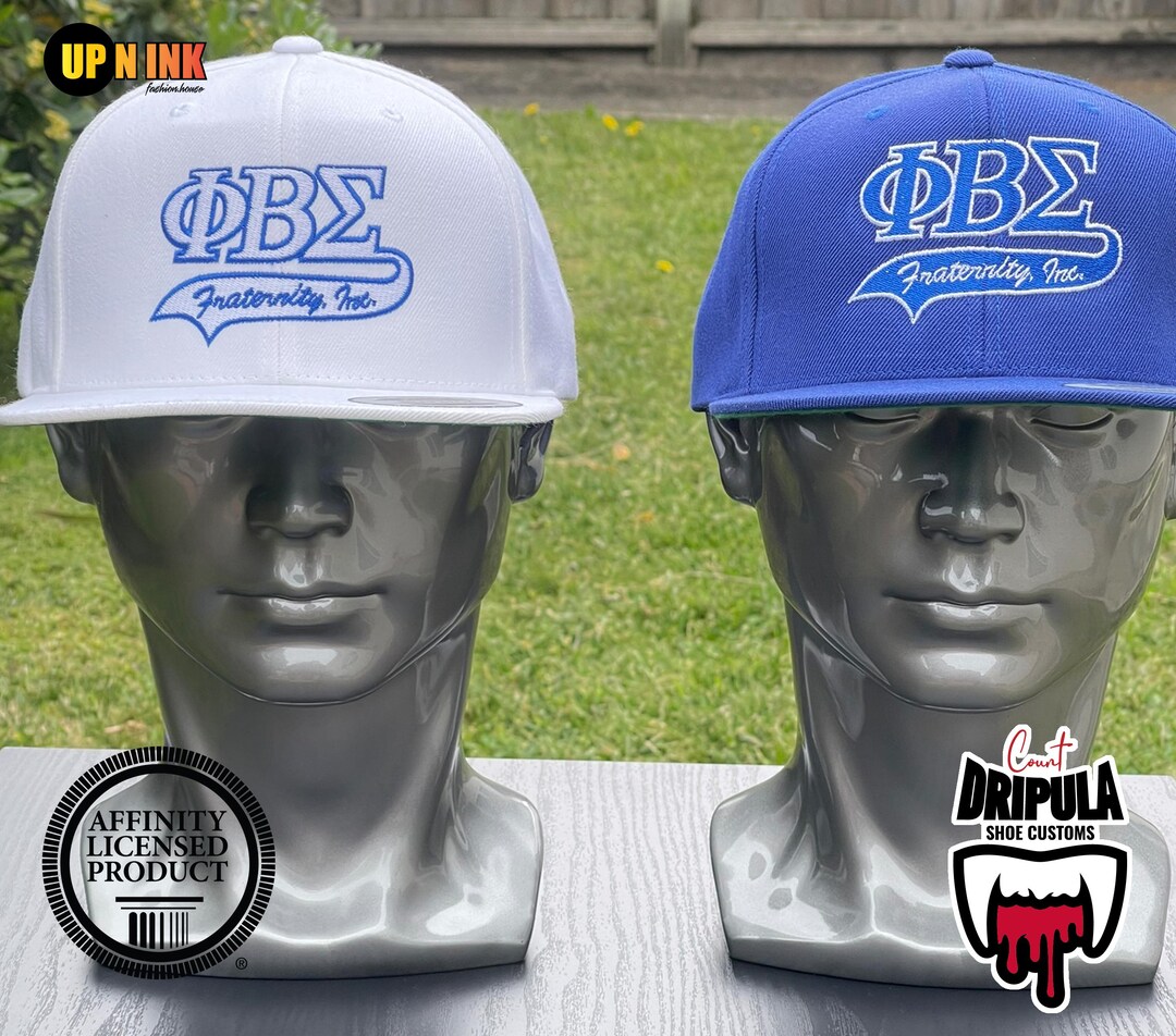 Phi Beta Sigma Hat Custom Crossing Gift Cap Fraternity 1914 Custom ...