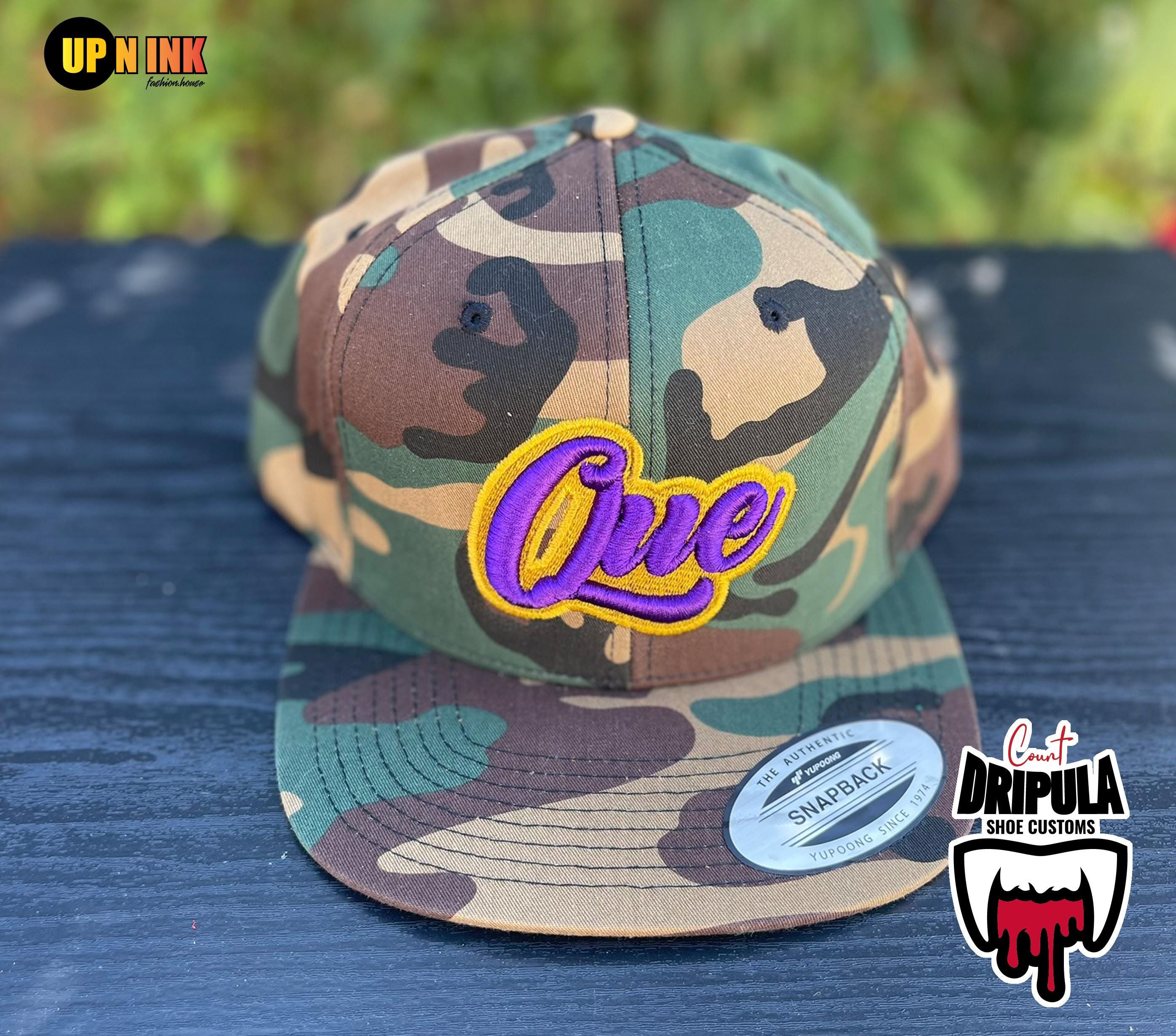 Omega Psi Phi Cap 3D PUFF Personalized Custom Crossing Gift Cap ...
