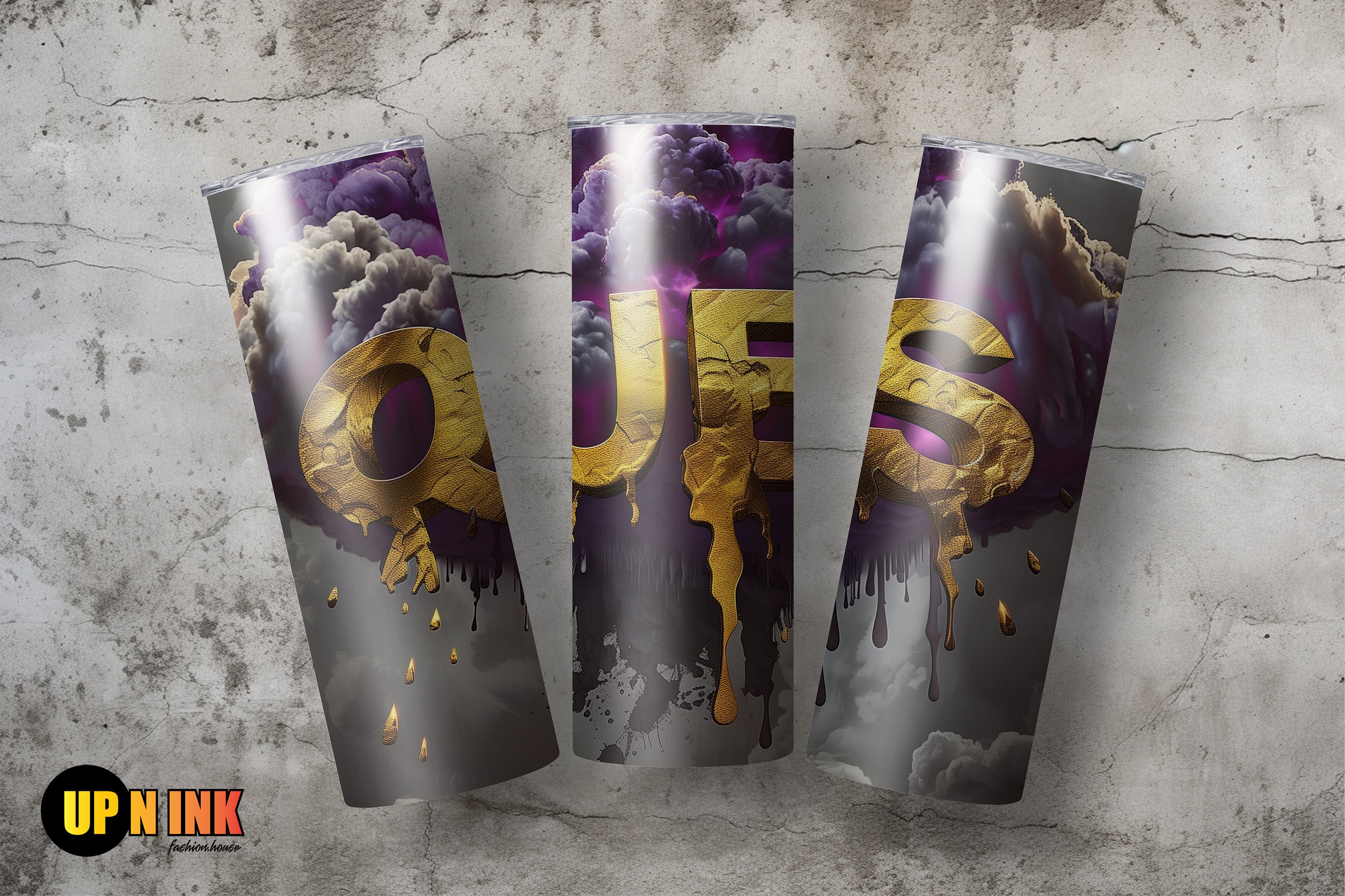 Omega Psi Phi Tumbler Wrap Que 1911 Divine 9 Ques 20oz Skinny ...