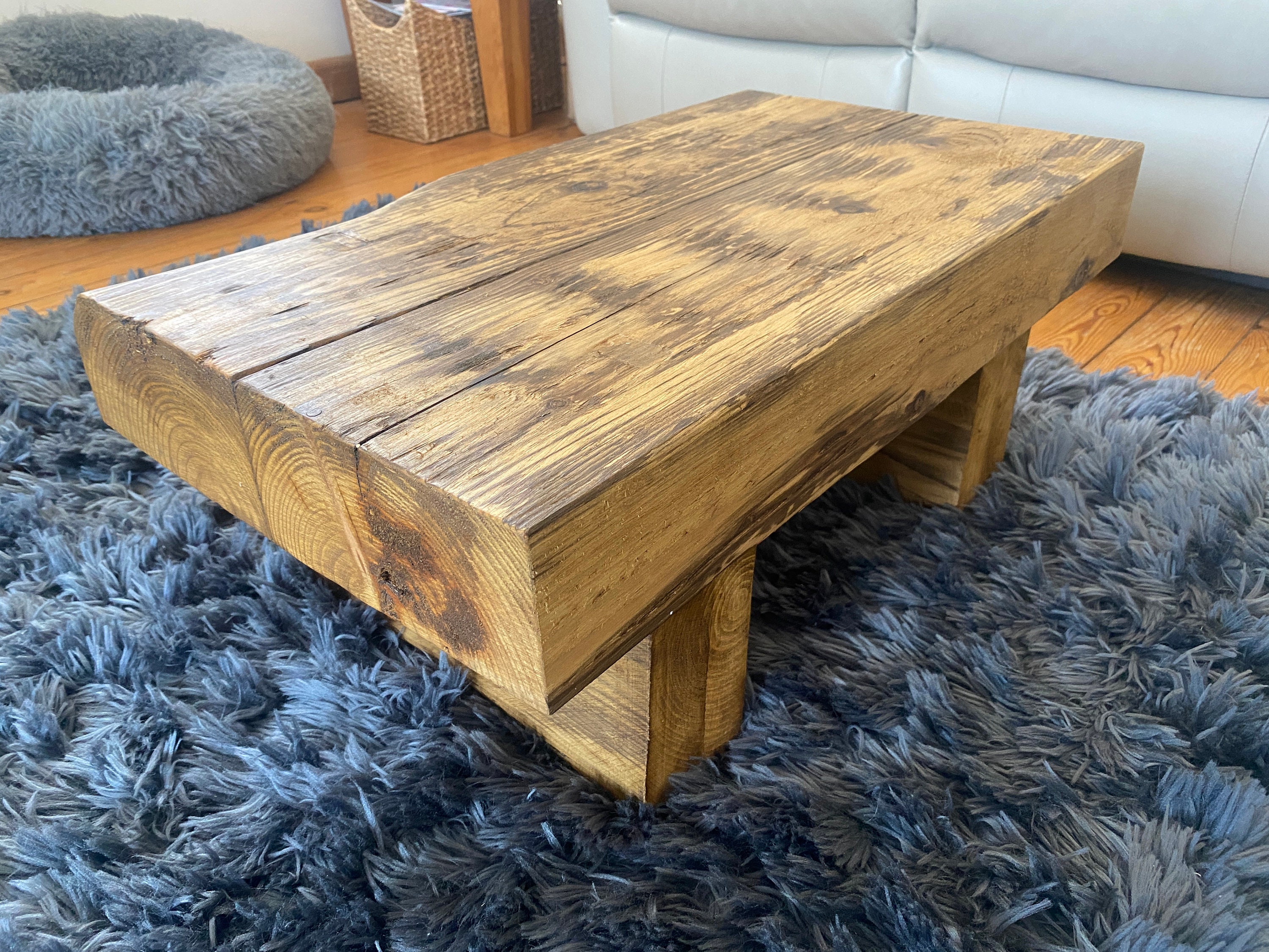 Rustic Coffee Table - Etsy