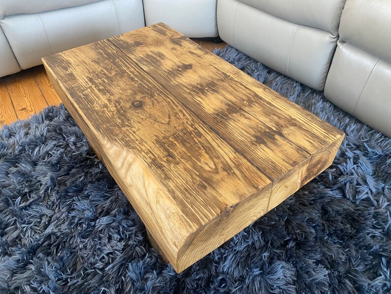 Rustic Coffee Table - Etsy
