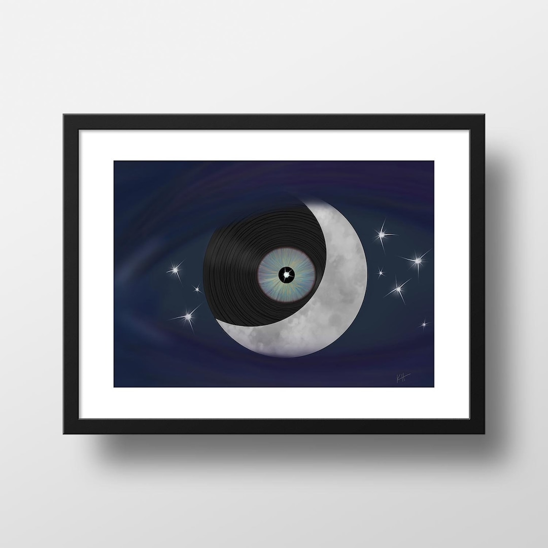 Vinyl Record Art DJ Art Record Art Print Turntable Art Turntable Wall ...