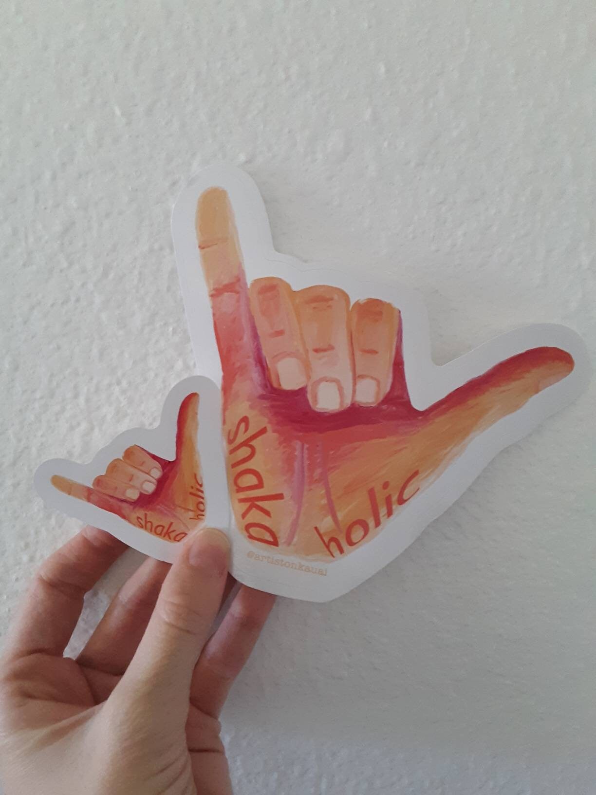Shaka Hand Sticker Shaka Aufkleber Shaka Aufkleber Loose Aufkleber ...