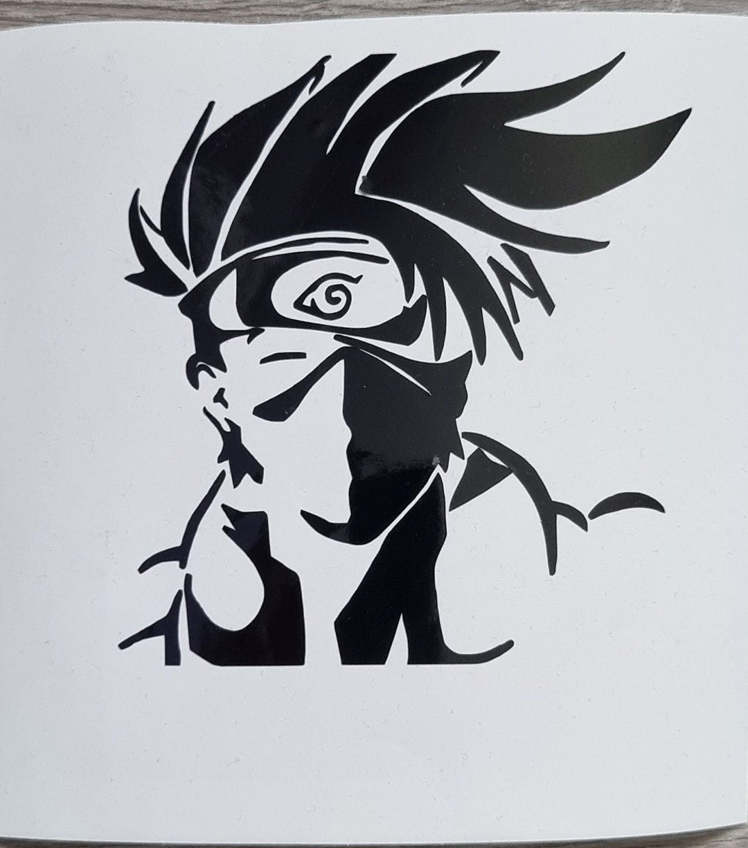 Kakashi Vinyl Sticker Car Sticker Carsticker Naruto Shippuden - Etsy