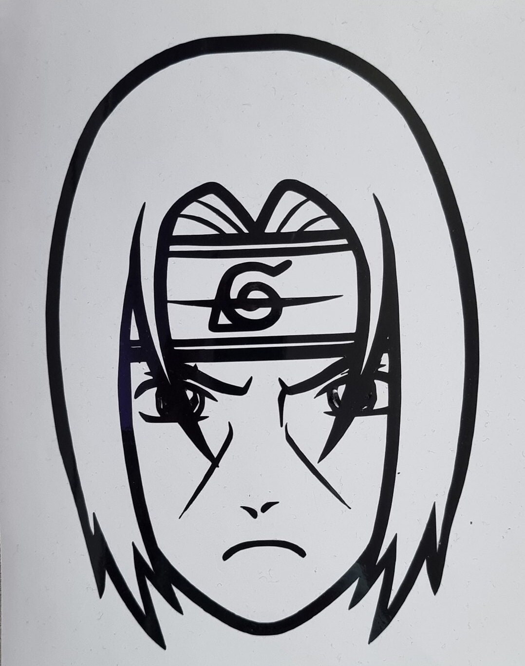 Itachi Uchiha Sticker Akatsuki Sticker Vinyl Sticker Car Sticker Naruto ...