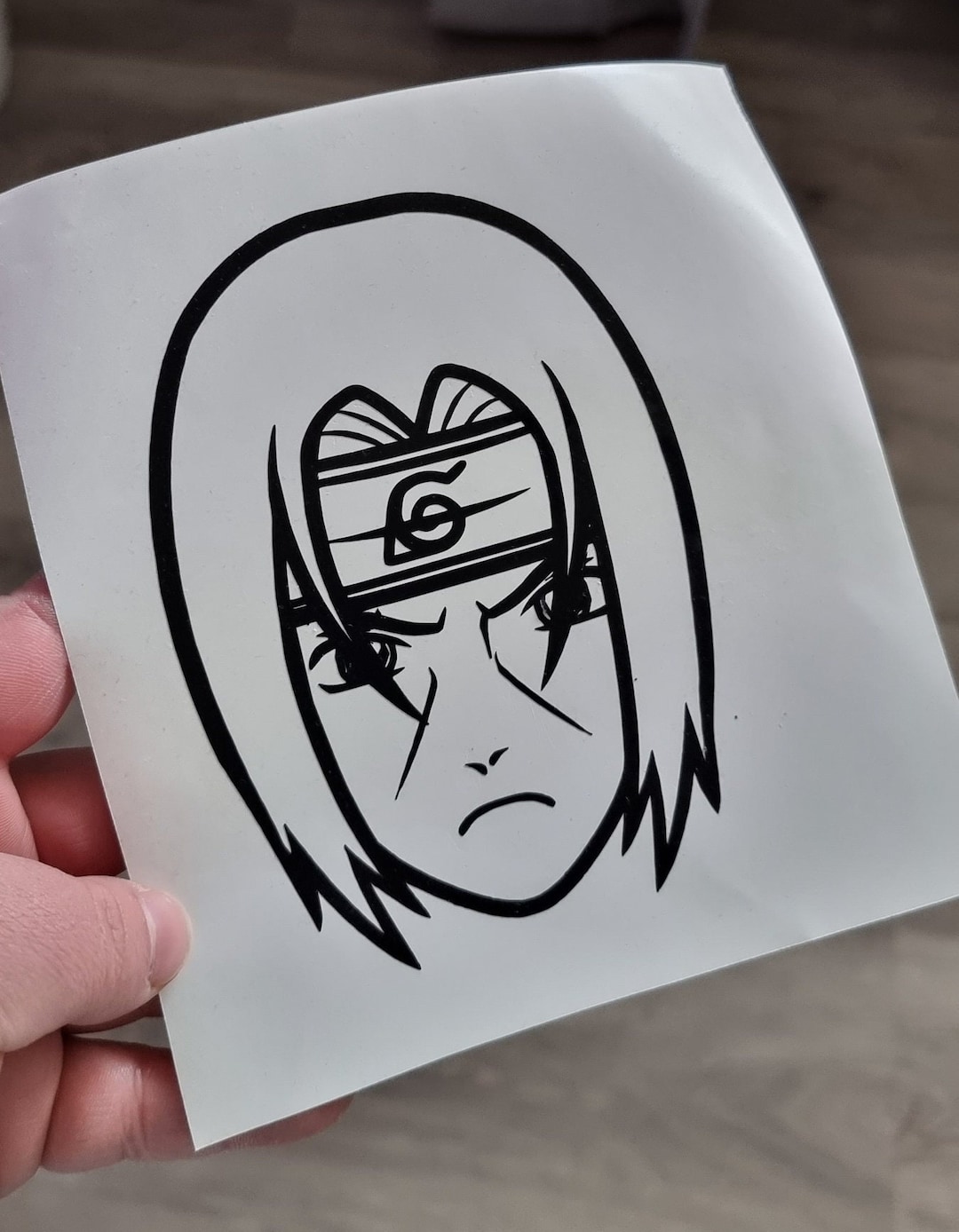 Itachi Uchiha Sticker Akatsuki Sticker Vinyl Sticker Car Sticker Naruto ...