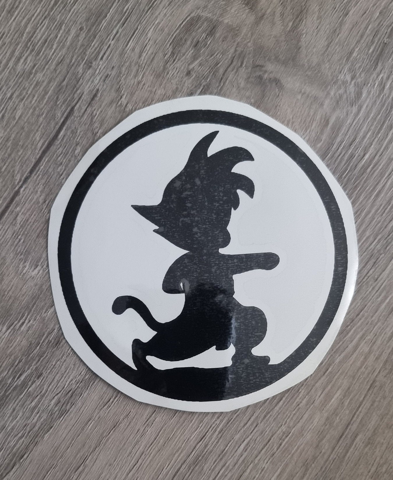 Dragonball Kid Goku Sticker anime Sticker Dragonball Z Son Goku Car ...