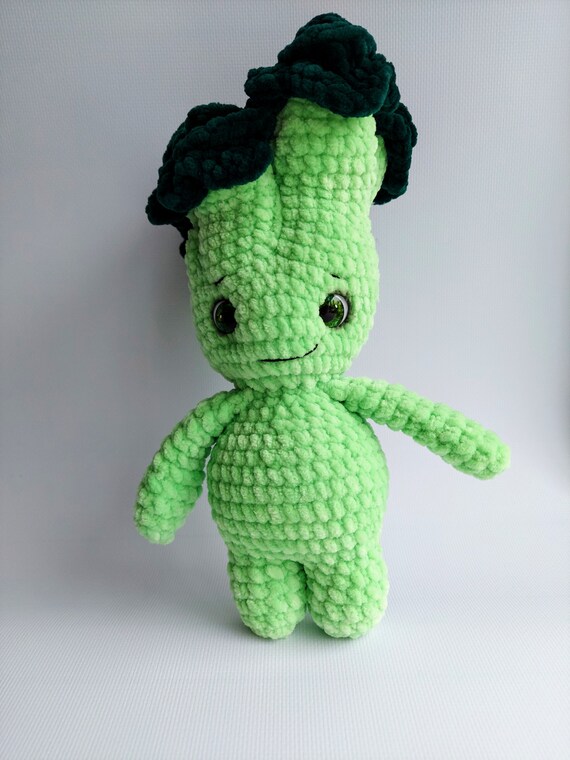 Stuffed broccoli toy amigurumi broccoli toy stuffed plush | Etsy