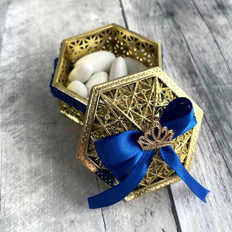 Royal Blue Candy Box - Etsy