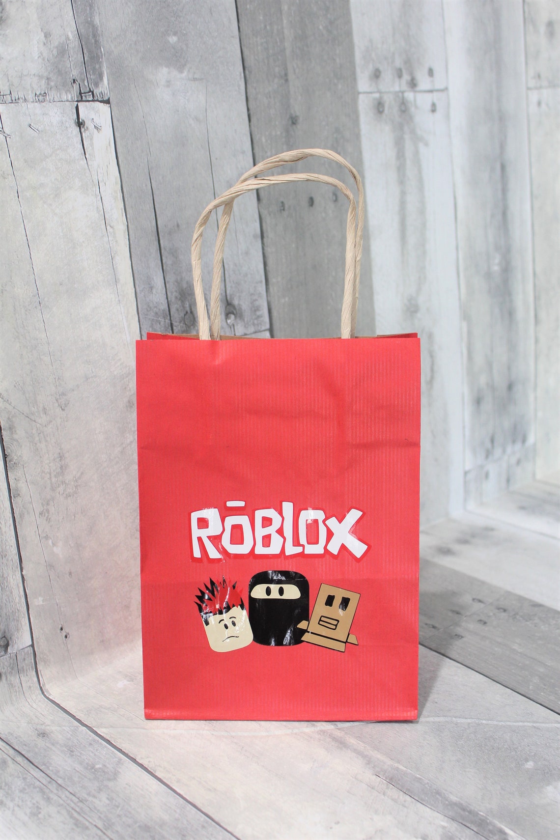 Roblox Party Favor Bag / Roblox Birthday Party / Roblox Treat | Etsy ...
