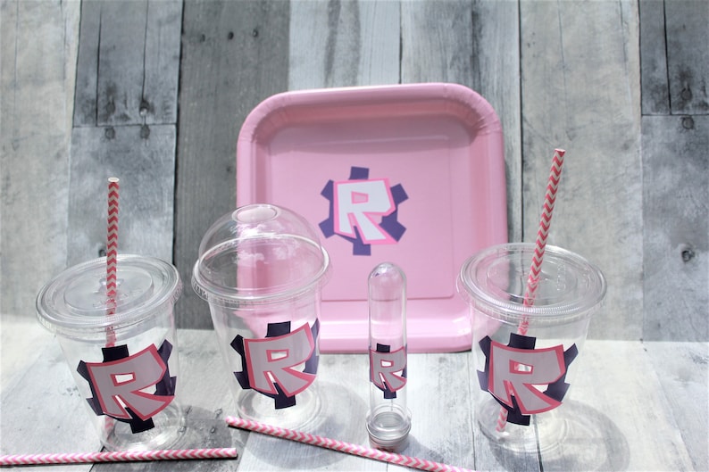 7 Roblox Paper Plates / Roblox Birthday Party / Roblox | Etsy