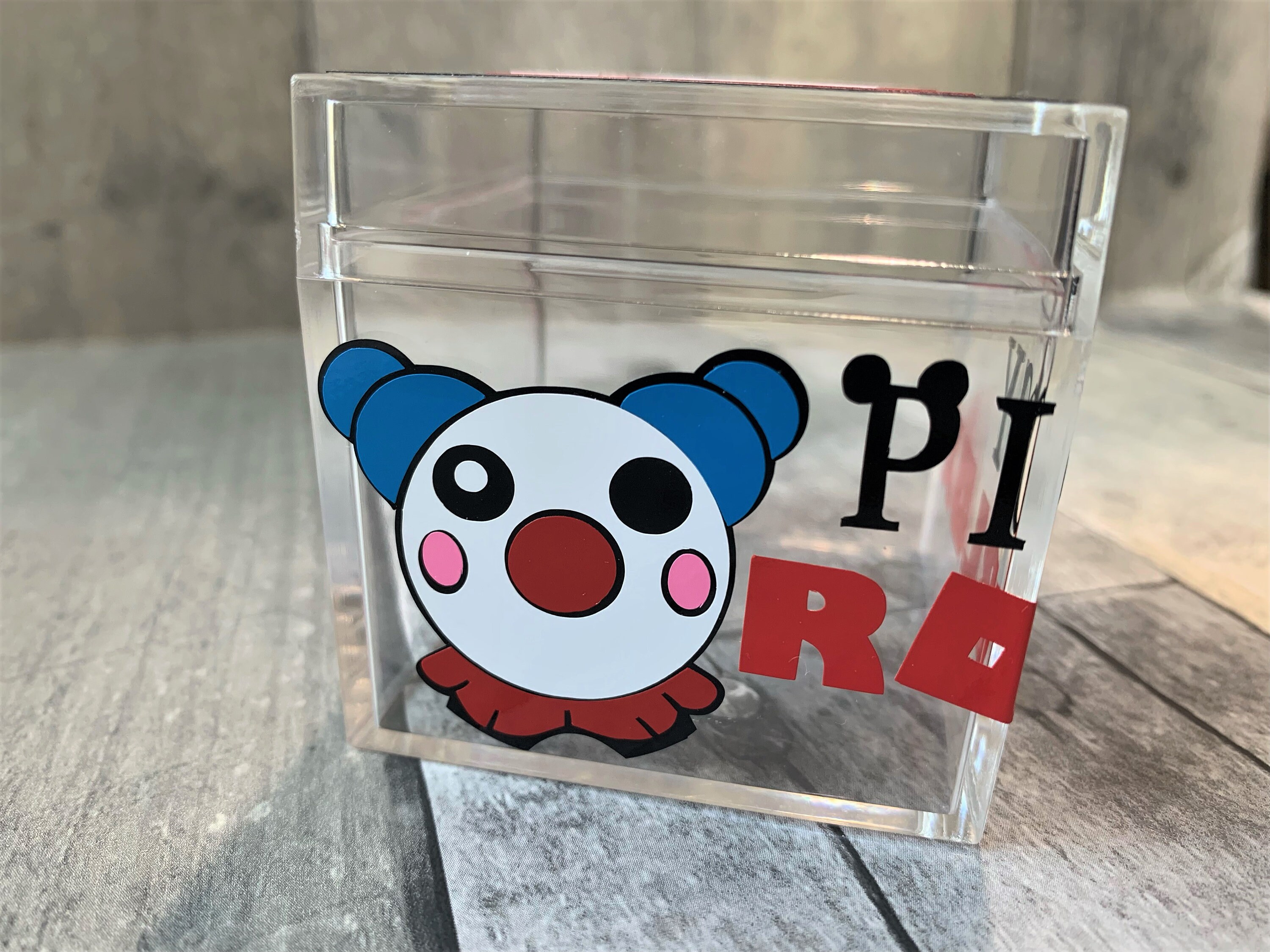 Piggy R Party Favor Box: Gamer Theme, Acrylic Goody Bag - Etsy