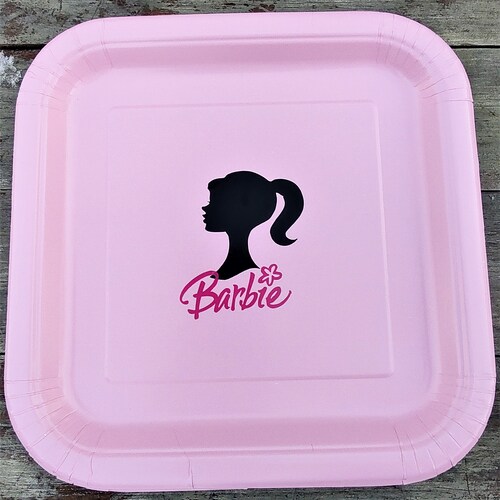 7 CT Barbie Paper Plate/ Barbie Birthday Party/barbie - Etsy