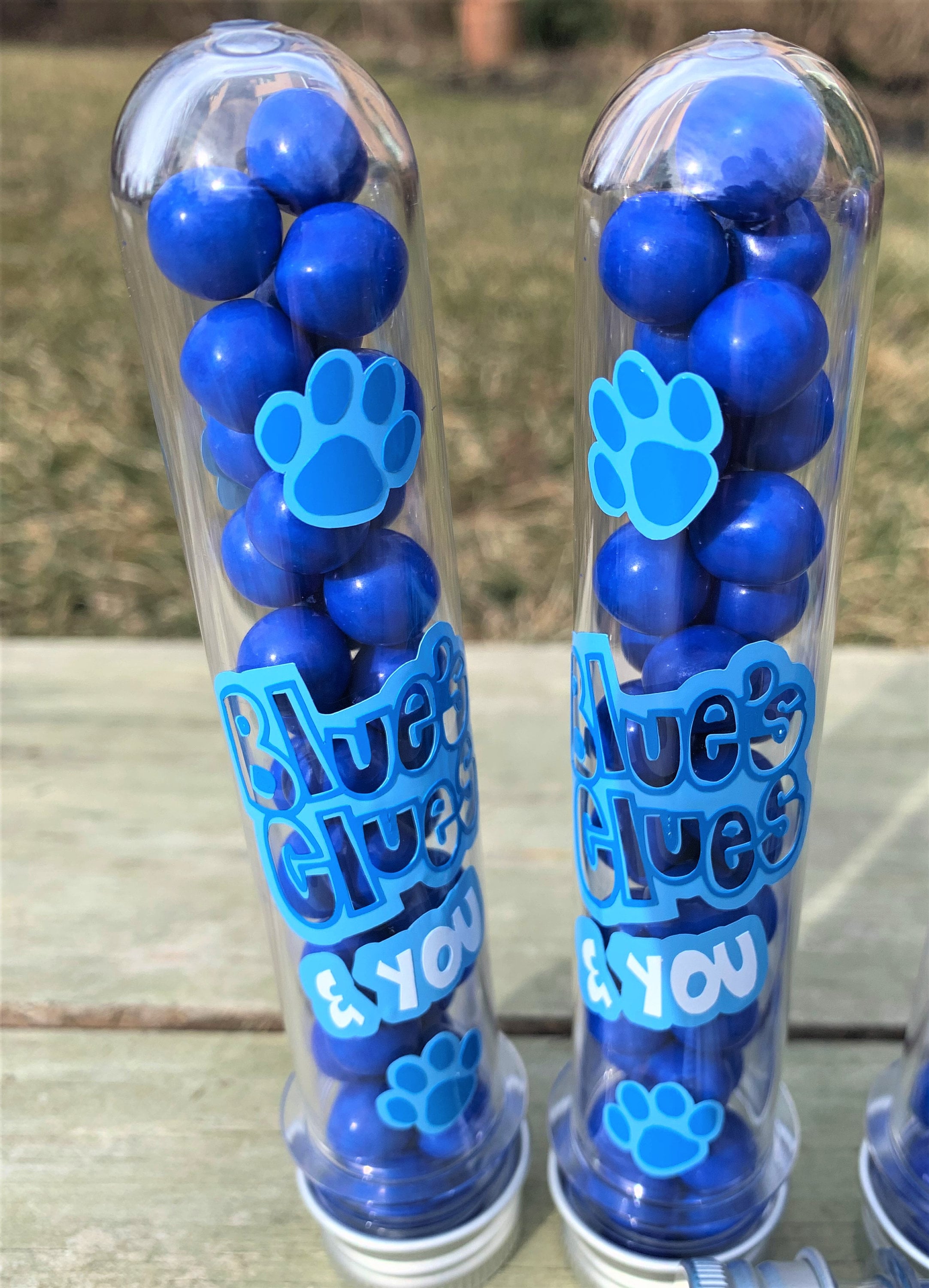Blue's Clues Gumball Tube/blue's Clues Candy | Etsy Singapore