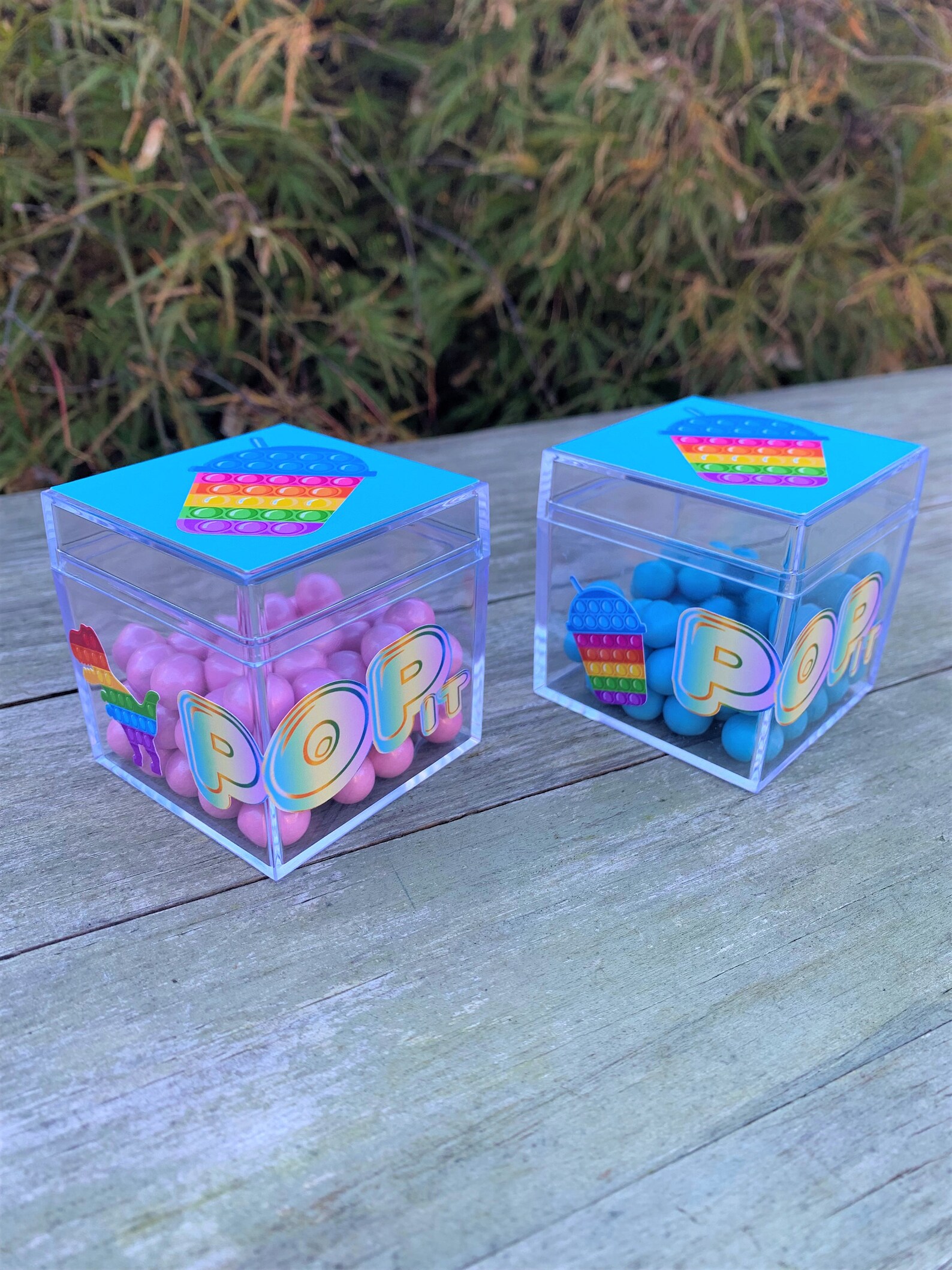POP IT Candy Container/ Pop It Birthday Party/ Pop It Party - Etsy