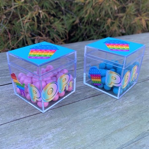 POP IT Candy Container/ Pop It Birthday Party/ Pop It Party Supplies ...
