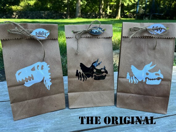 DIY Dino Themed Party Favor Bag Haberdashery Fun, 60% OFF