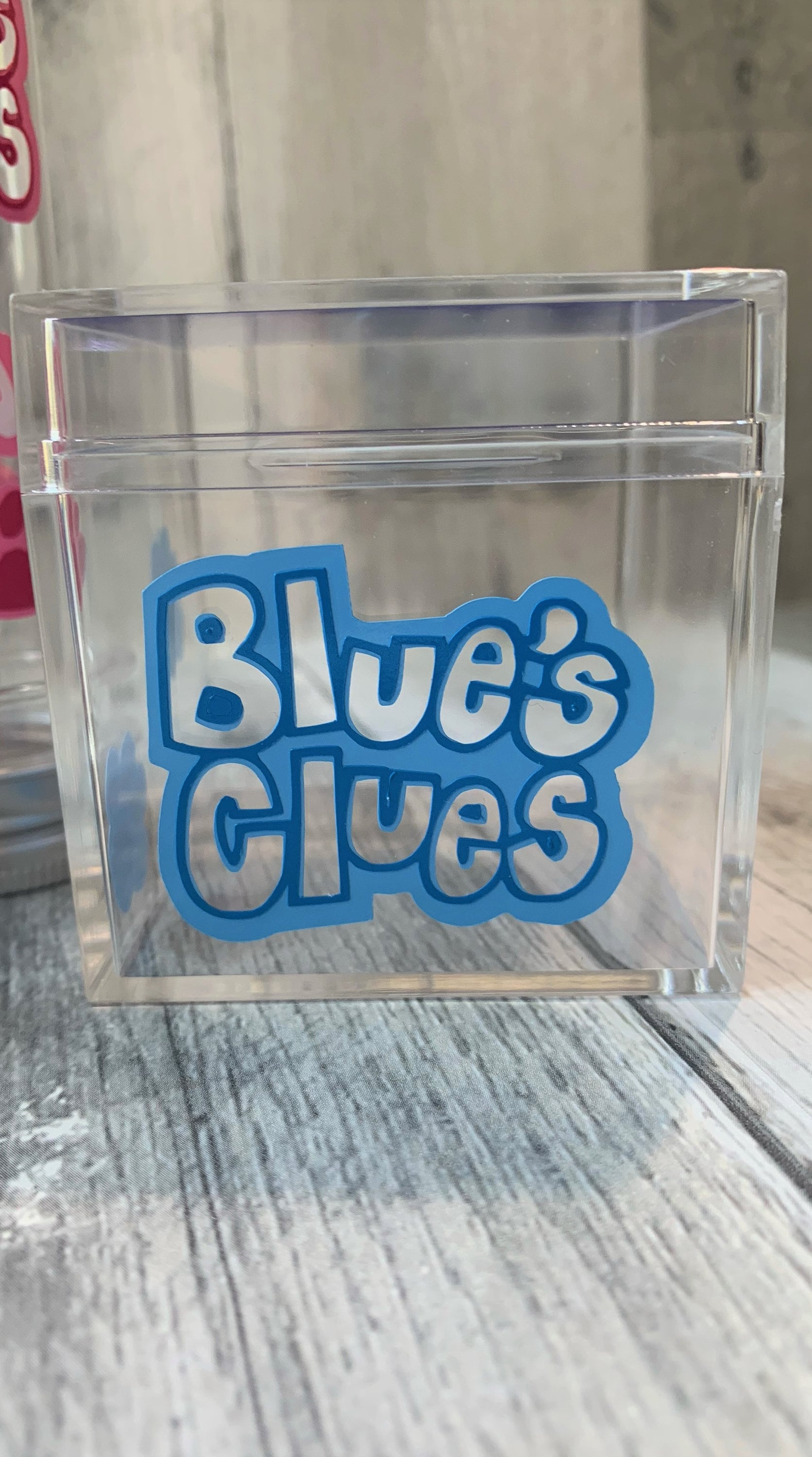 Blue's Clues Candy Box/blue's Clues Candy - Etsy Finland