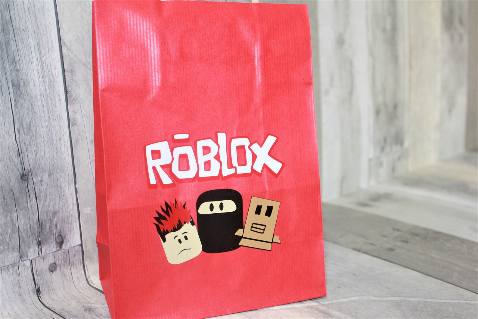 Roblox Party Favor Bag / Roblox Birthday Party / Roblox Treat | Etsy