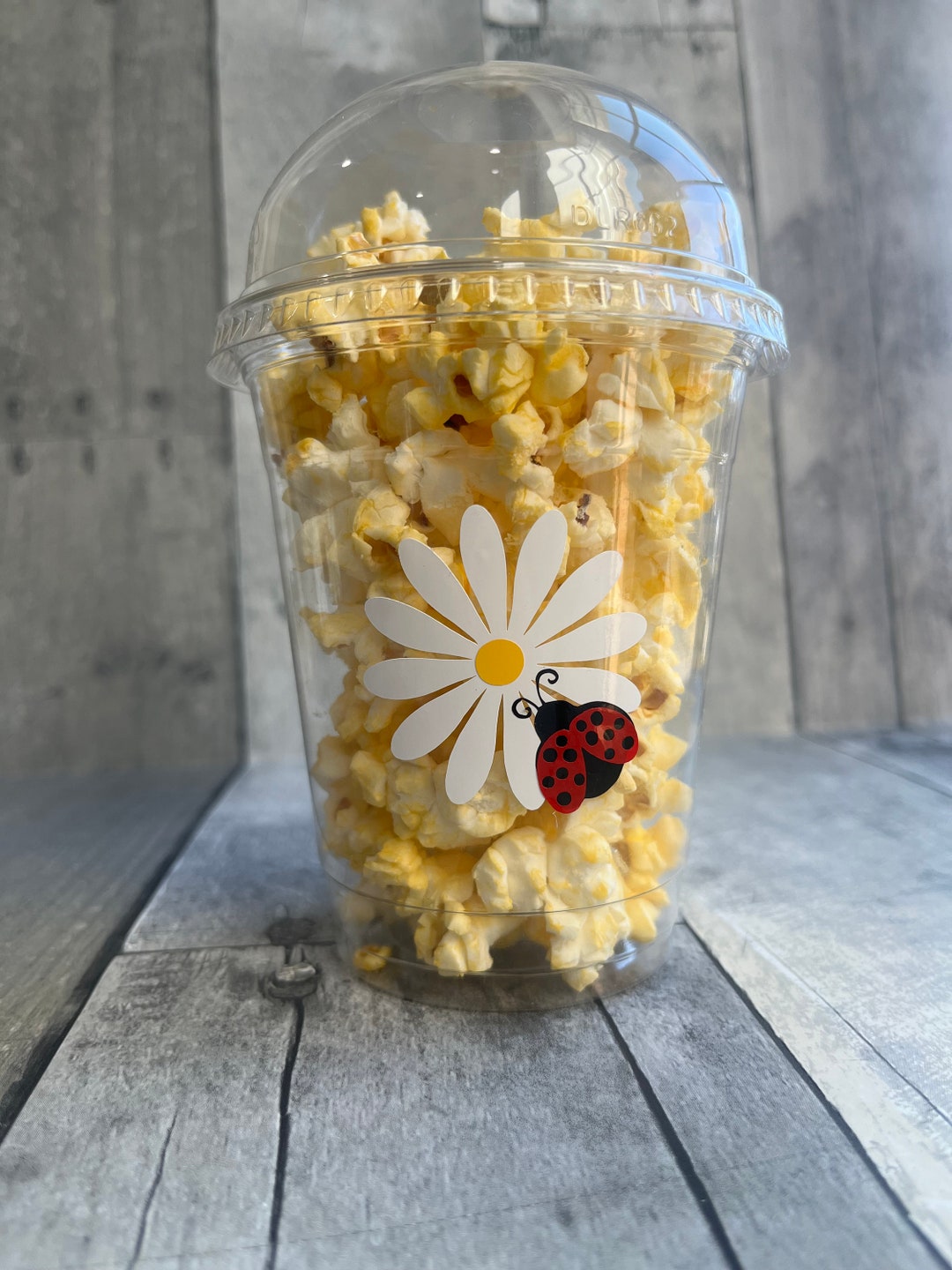 Lady Bug Party Popcorn Cup/lady Bug Disposable Cup/lady Bug Favor Cup ...