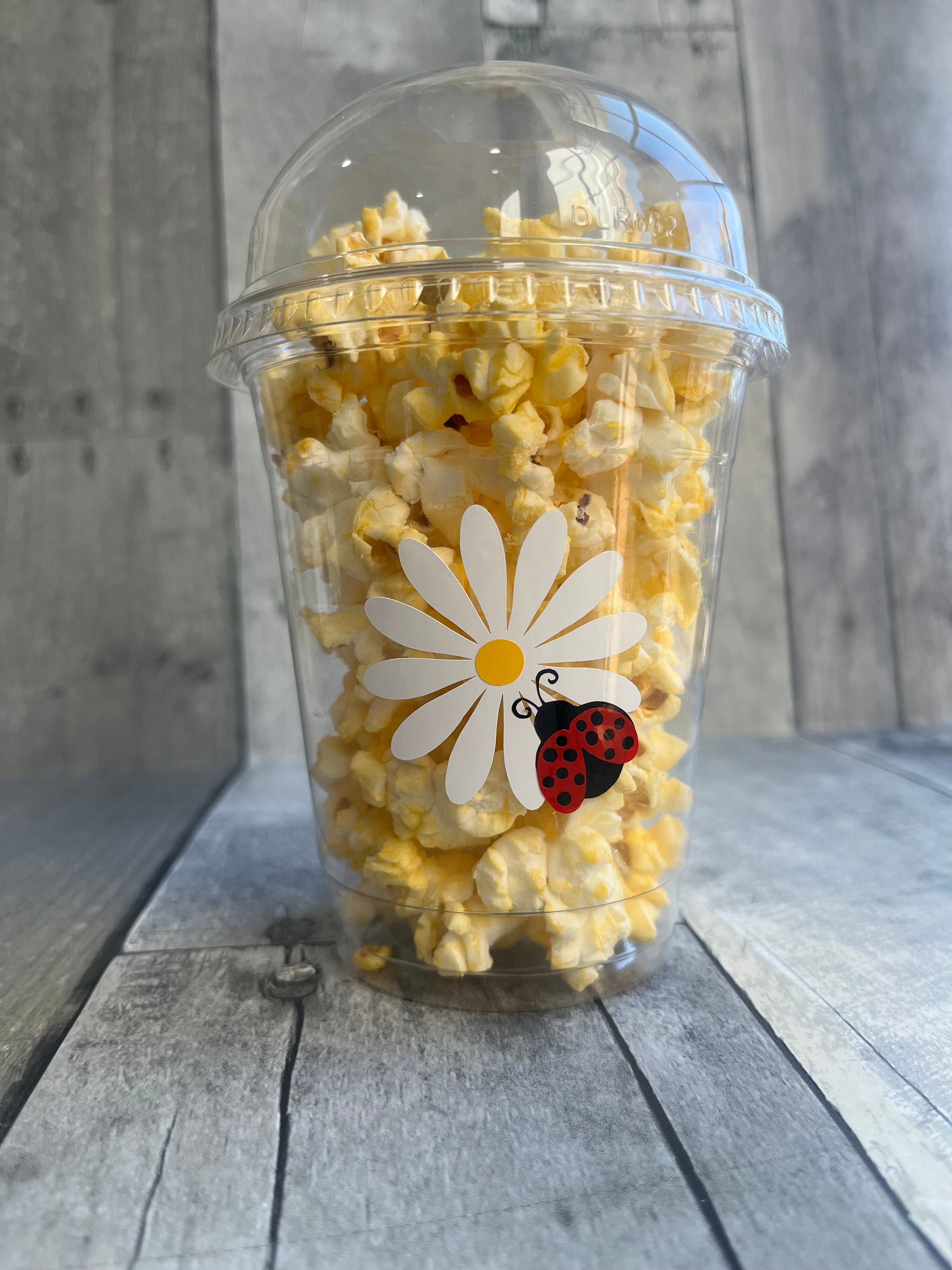 Lady Bug Party Popcorn Cup/lady Bug Disposable Cup/lady Bug Favor Cup ...