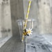 Bee Party Cups: 12 Oz Disposable Plastic Cups With Straw (set of 7) - Etsy