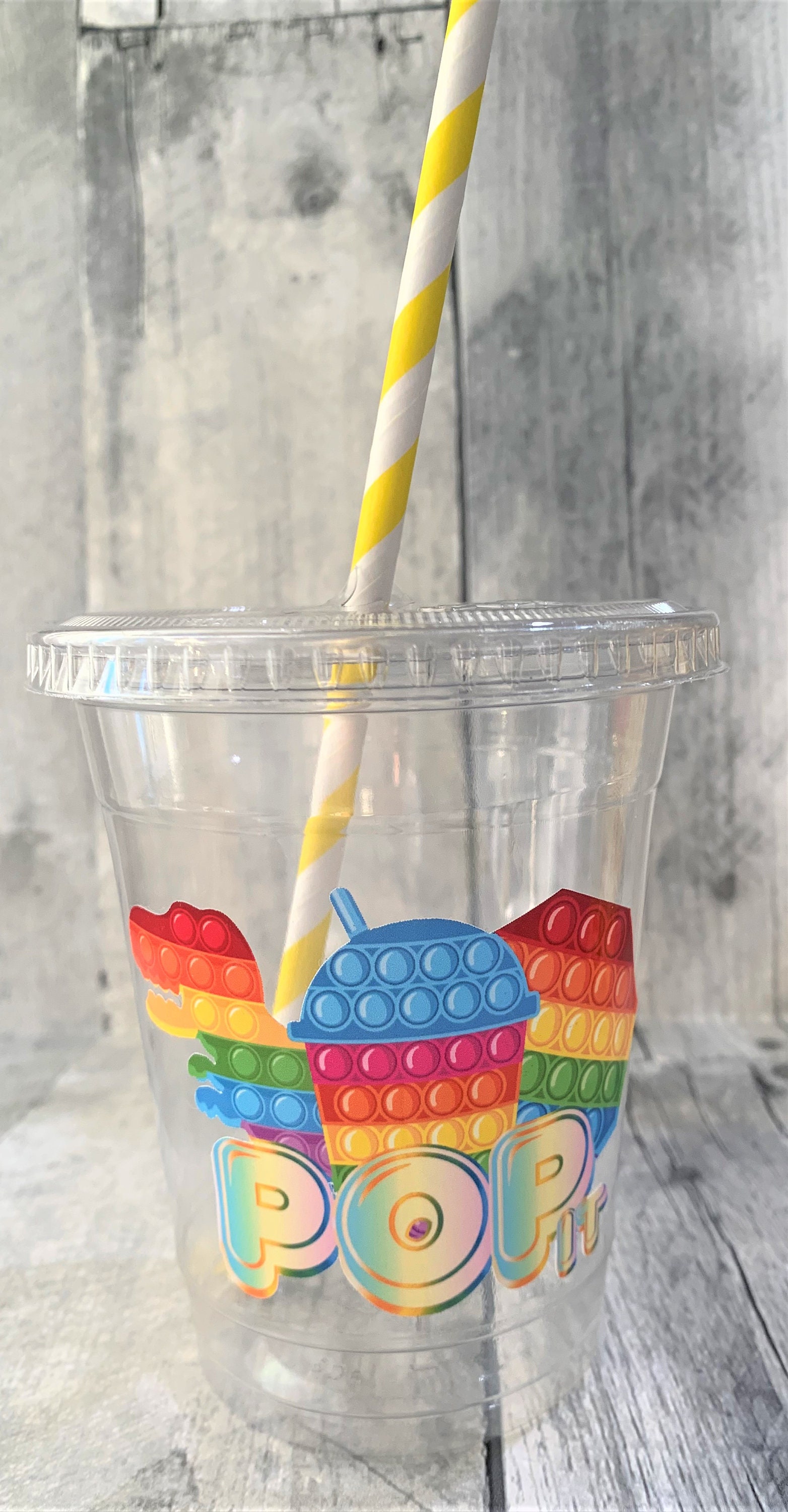 Pop It Popcorn Cup/pop It Cup Favor/pop It Decoration/pop It | Etsy