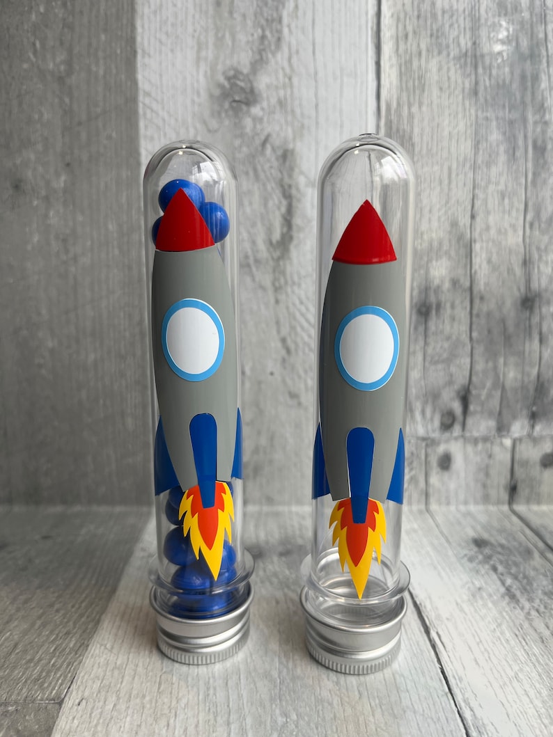 Outer Space Gumball Tube/space Party Favor/outer Space Party - Etsy