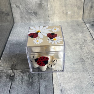 Lady Bug Candy Container/lady Bug Baby Shower/lady Bug Favor/lady Bug ...