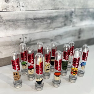 Gamer Gumball Favor/level up Candy Favor/video Game Tube Favor/gamer - Etsy