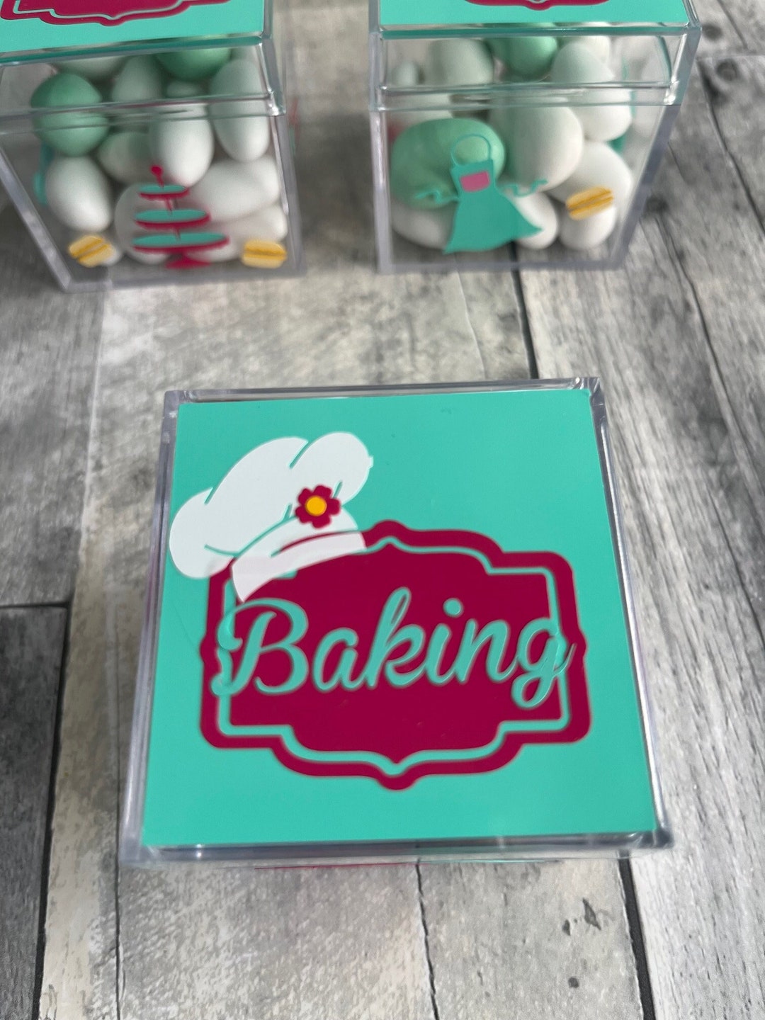 Baking Candy Container Box Favor/little Chef Favors/chef Party Favor ...