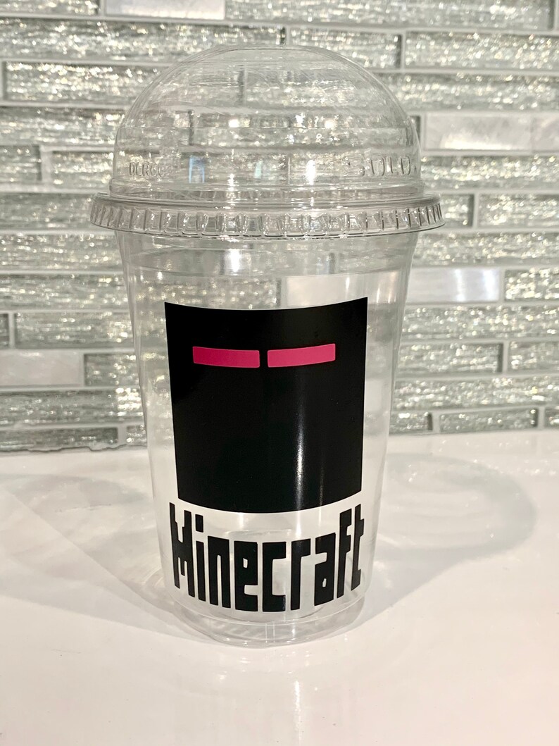Minecraft Popcorn Cup/minecraft Birthday Party/gamer Birthday/minecraft ...