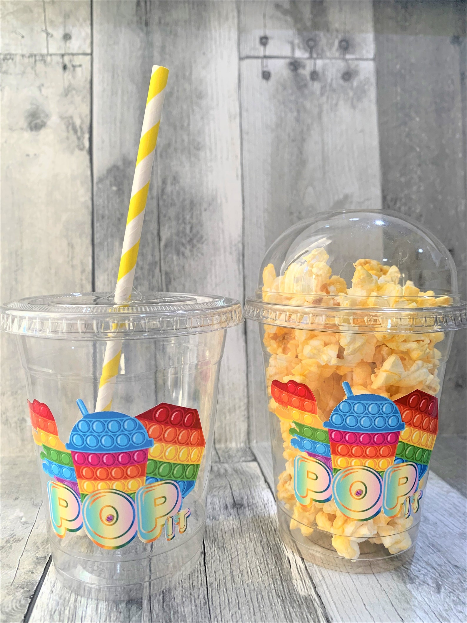 Pop It Popcorn Cup/pop It Cup Favor/pop It Decoration/pop It | Etsy