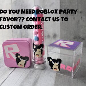 Girl Gable Box / Girl Goody Bag / Girl Clear Box/ Gamer Girl Party ...