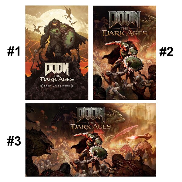 Doom Dark Ages Poster - Etsy