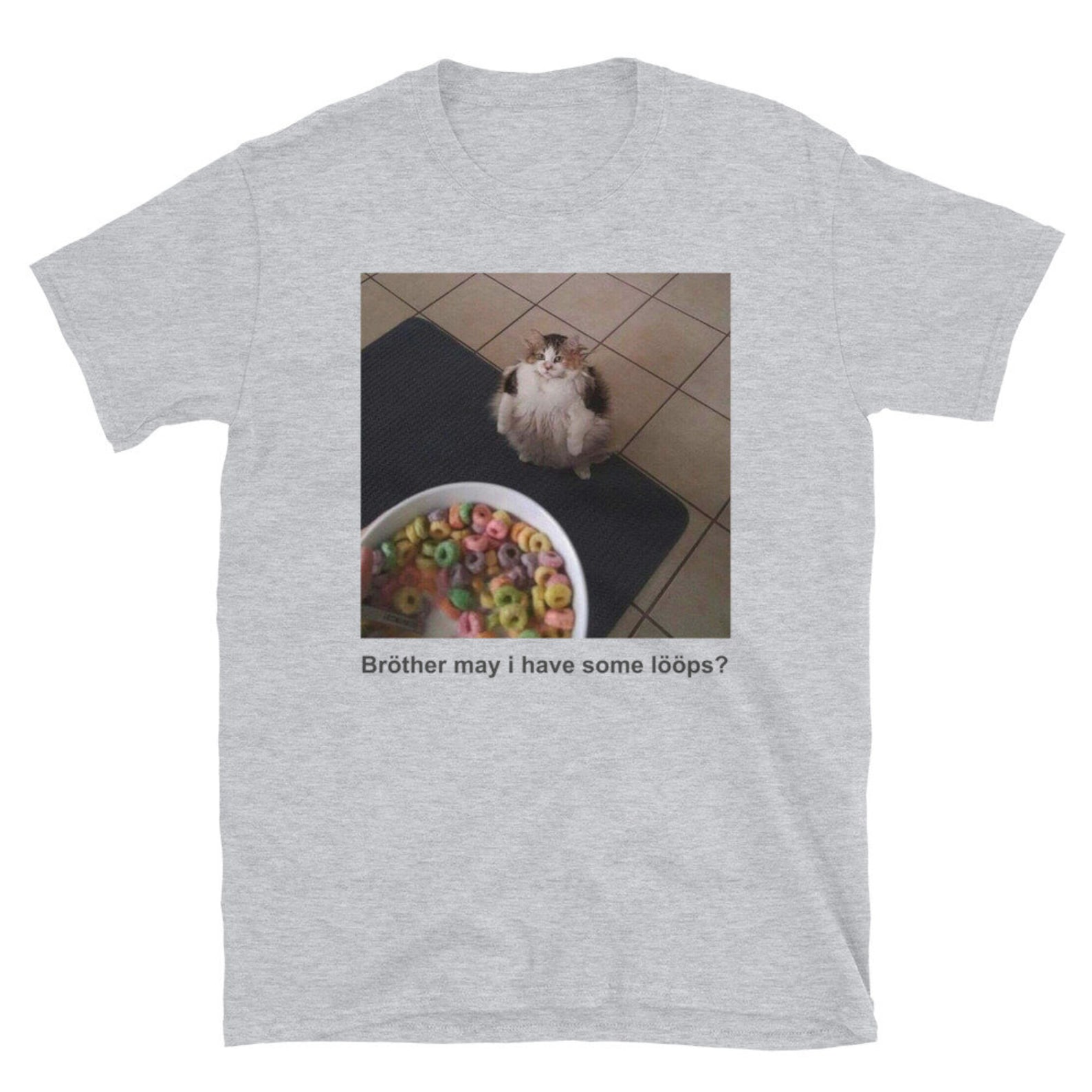 Loop Cat Loops Cat Meme brother May I Have Some - Etsy