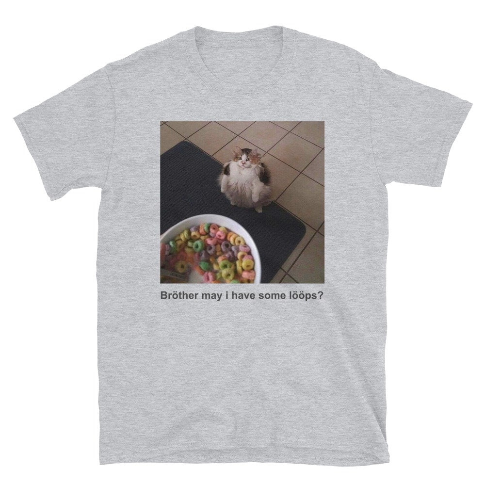 Loop Cat Loops Cat Meme brother May I Have Some - Etsy