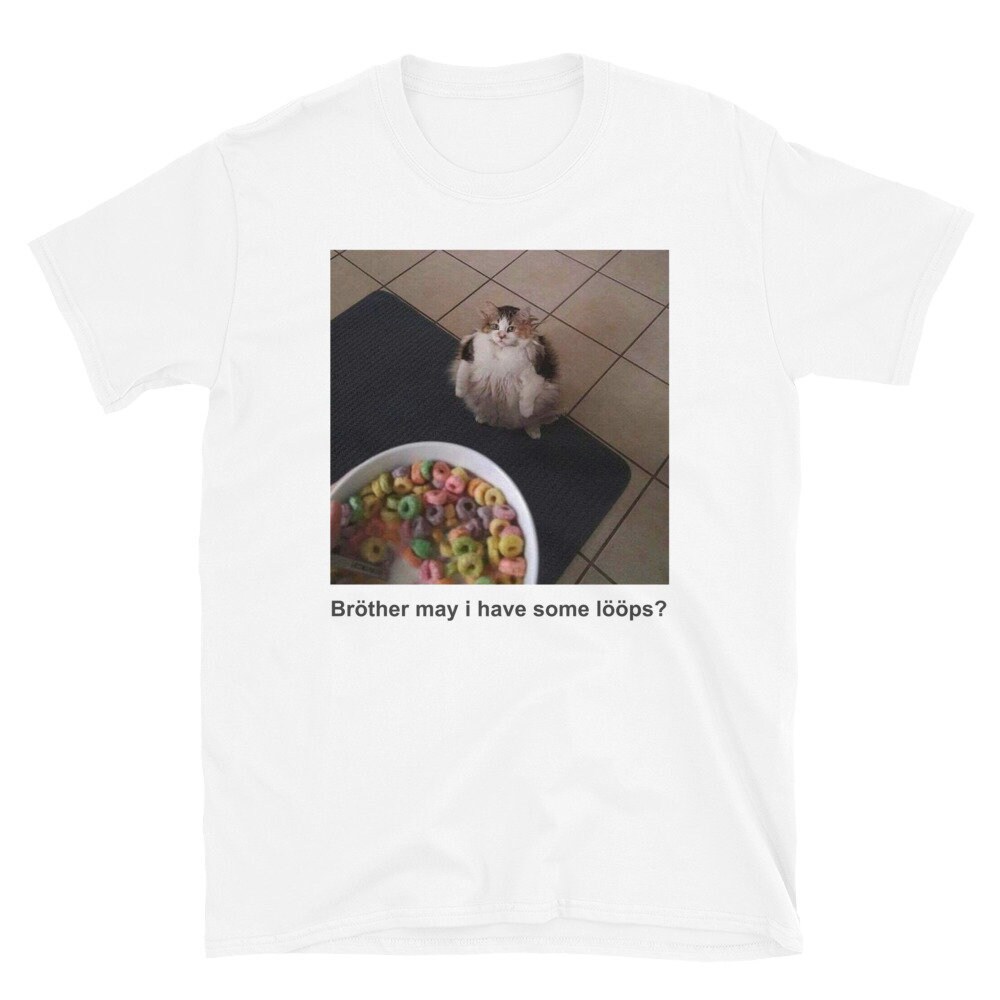 Loop Cat Loops Cat Meme brother May I Have Some - Etsy
