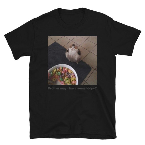 Loop Cat Loops Cat Meme brother May I Have Some - Etsy
